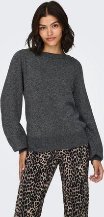 Jacqueline de Yong Strickpullover JDYRUE GLITTER L/S BOAT PULLOVE KNT NOOS mit Glitzer-Effekt