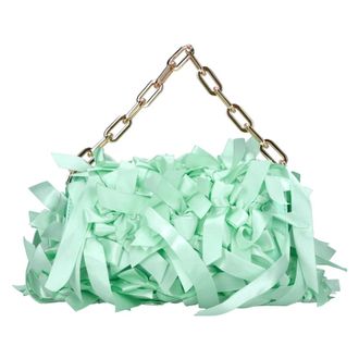 La Carrie Satin Night Edition Ribbon Bag - - Bags - Damen - Gr&uuml;n - ONE SIZE