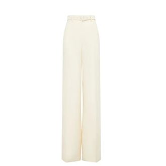 Gabriela Hearst Femme, Pantalons, Blanc, Taille: 44 FR Norman Pant