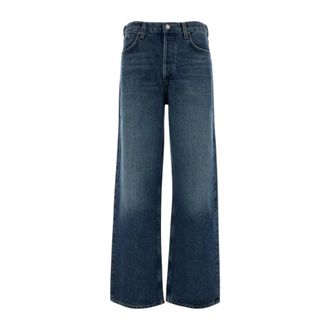 A Gold E Low-Slung Baggy Jeans - - Jeans - Damen - Blau - W27