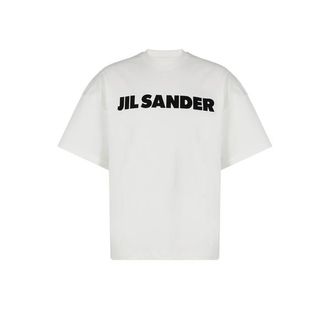 Jil Sander übergroße T -Shirt - Beige
