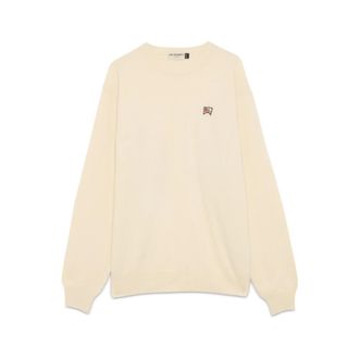 Roy Rogers Homme, Pulls, Beige, Taille: S Maglia girocollo