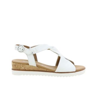 Gabor Femme, Chaussures, Blanc, Taille: 37 EU Wedge Sandal 82.751