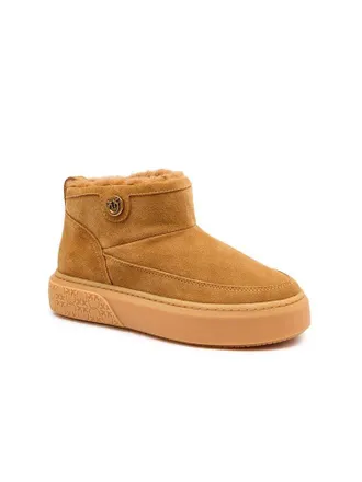 Pinko Womens Boots Cognac Footwear