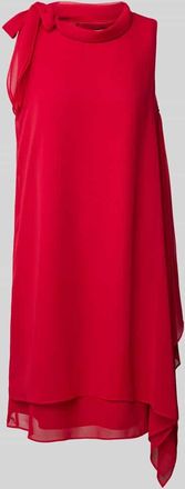 Vera Mont Knielanges Cocktailkleid mit Knotendetail