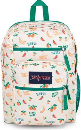 Jansport JanSport Big Student Großer Rucksack, 15 inch -Laptopfach, Five A Day Cream (Mehrfarbig)