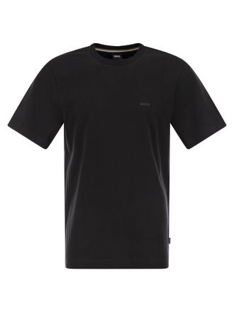 HUGO BOSS T-shirt en jersey de coton avec logo