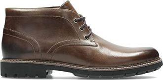 Clarks Homme Bottes Chelsea, Marron Dark Tan Lea, 44.5 EU