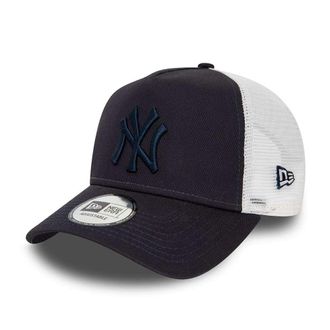 New Era Adjustable Mesh Trucker Cap - New York Yankees Navy