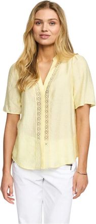 2-Biz Femme, Blouses et Chemises, Jaune, Taille: 46 FR Blouse