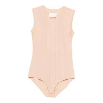 Maison Margiela &Auml;rmelloser Body - - Tops - Damen - Rosa - M