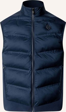 Hackett Sweatshirt Hs Ultra Hybrid Glt Fz blau