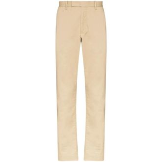 Ralph Lauren Pantalon Chino Slim Fit - Homme - Pantalons - Vert - Taille: W34