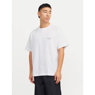 Jack & Jones Jack & Jones T-Shirt Islington 12273015 Wei&szlig; Loose Fit