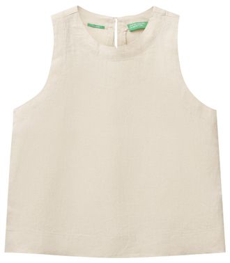 Benetton Bluse, beige, X-Small