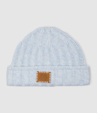 Kujten Bonnet Bruges Cachemire Mouline Celest Mouli