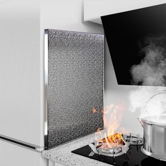 Generic Aluminium Hitzeschutzplatte 20 mm, D&auml;mmplatten - Isolierplatten W&auml;rmed&auml;mmung f&uuml;r K&uuml;che, Isoliermatte Heizung f&uuml;r K&uuml;hlschrank Ofen Herd - Feuerfest und