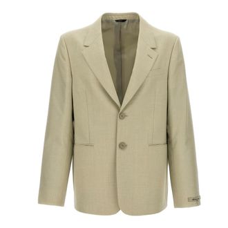 Fendi Herren, Anz&uuml;ge, Beige, XLGr&ouml;&szlig;e