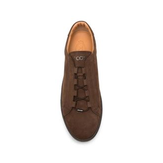 Tod's Calf Leather Sneakers - Brown