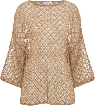 Manila Grace Femme, Pulls, Beige, Taille: 40 FR T-Chemises