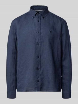 HUGO BOSS Regular Fit Freizeithemd aus reinem Leinen Modell LIAM