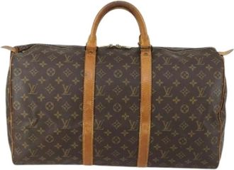 Louis Vuitton unisex, Pre-owned, Brun, Taille: ONE Size Pre-owned Weekend Bag