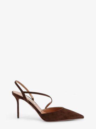 Aquazzura Bow Tie suede pumps - AQUAZZURA - gender_Woman