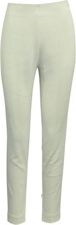 Giambattista Valli Gerade High-Waist-Hose - Weiß