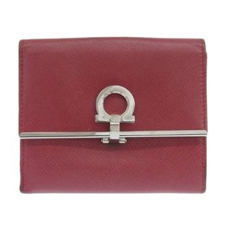 Ferragamo Pre-owned Leder Portemonnaie - - Pre-owned - Damen - Rot - ONE SIZE