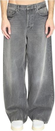 Golden Goose Homme, Jeans, Gris, Taille: W32 Loose-fit Jeans