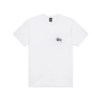 St&uuml;ssy Homme, Tops, Noir, Taille: M T-shirt Basique