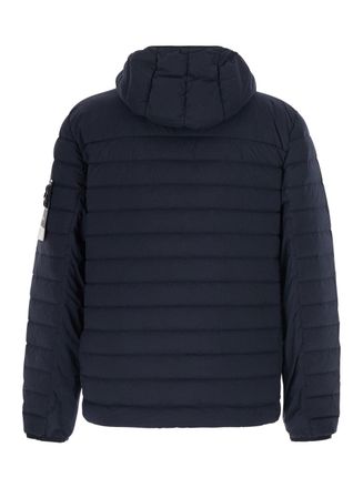 Stone Island Mens Down Jacket Blue Polyamide Padded &