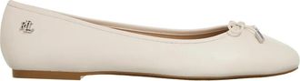 Lauren Ralph Lauren Ballerinas - Jayna Flats Ballet - Gr. 37 (EU) - in Creme - f&uuml;r Damen