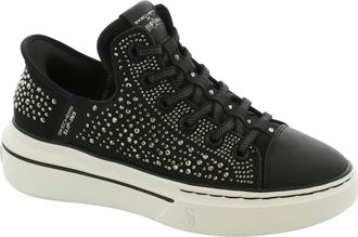 Skechers Dogg Snoop One-Rhine-Stoned Hands Free Slip-In-Sneaker f&uuml;r Damen, Schwarz, 38 EU
