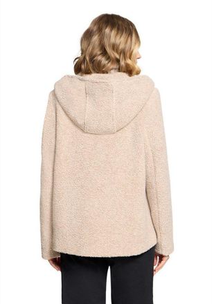 Gil Bret Wolljacke Fleecejacke mit Kapuze und Knopfverschluss