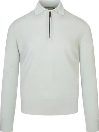Canali Homme, Pulls, Gris, Taille: L Mk01149 Pull en maille