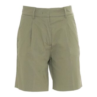 K-Way Nive Twill Tech Chino Shorts - - Shorts - Damen - Gr&uuml;n - L
