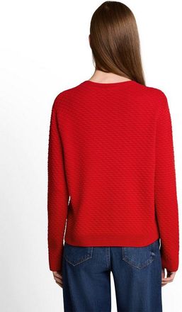 Tom Tailor Strickpullover Regular in feiner Struktur-Optik