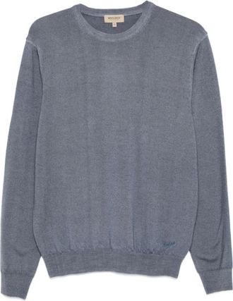 Woolrich Homme, Pulls, Bleu, Taille: M GD Knitted Crewneck