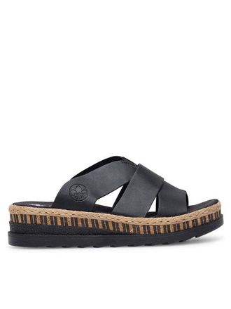 Rieker Espadrilles V7989-00 Schwarz