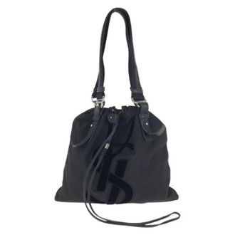 Saint Laurent Pre-owned Canvas Shoulder Bag - - Pre-owned - Damen - Schwarzk - ONE SIZE