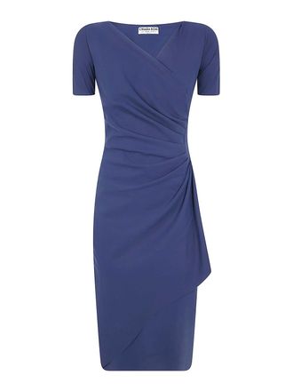La Petite Robe Di Chiara Boni Robe De Cocktail - Bleu