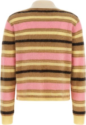 Guest In Residence Grizzly Cropped Rugby Polo - Pink