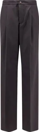 Hev&ograve; Pantalon Droit - Homme - Pantalons - Brun - Taille: S