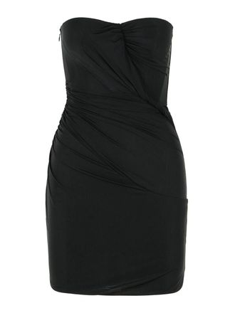 Blumarine Robe Au Genou - Noir