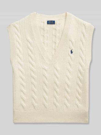 Polo Ralph Lauren Regular Fit Pullunder aus Woll-Kaschmir-Mix