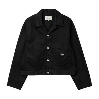 Carhartt Work in Progress Drewe Jacke Schwarz Urbaner Stil - - Jackets - Damen - Schwarzk - M