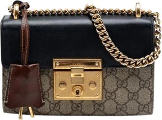 Gucci Sac bandouli&egrave;re S-lock Pre-owned - Femme - Pre-owned - Beige - Taille: ONE Size