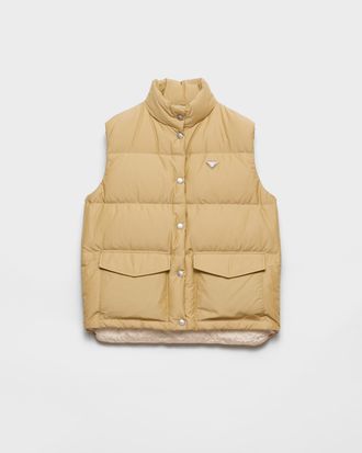 Prada Daunenweste aus mittelschwerem Funktionsgewebe