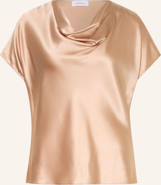 Darling Harbour Darling Harbour Blusenshirt Aus Seide braun